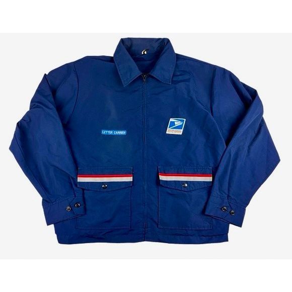 USPS | Jackets & Coats | Vintage Usps Letter Carrier Jacket Full Zip ...